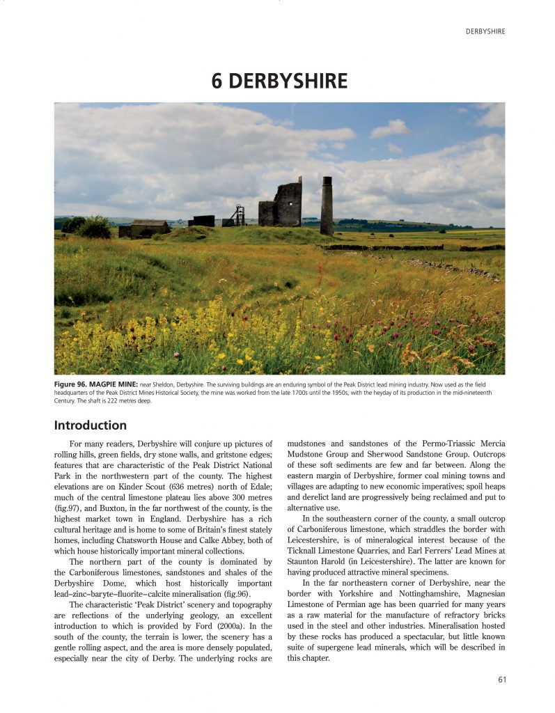 British Mineralogy | Welcome to the home of British Mineralogy